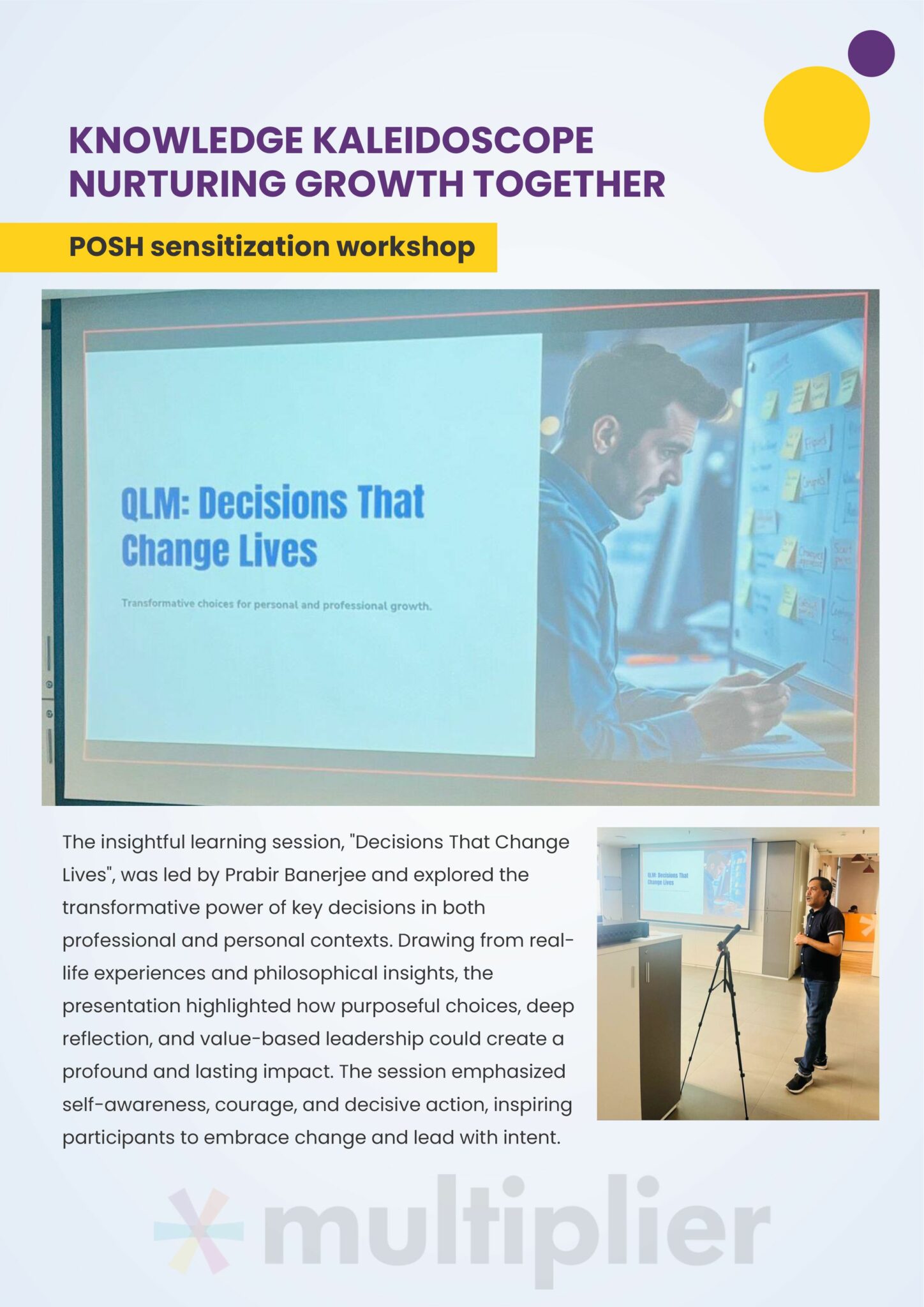 Knowledge Kaleidoscope: Nurturing Growth Together - Multiplier