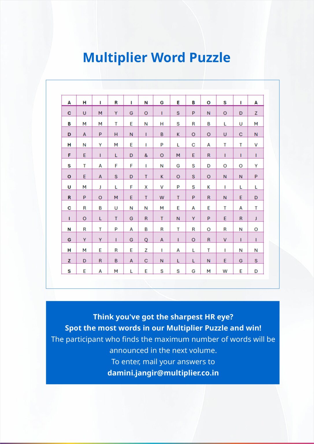 Multiplier Trivia - Multiplier